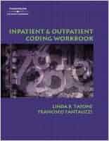 Inpatient-Outpatient Coding Workbook: 9781401833442: Medicine & Health ...