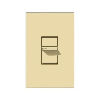 Lutron NTF-103P-IV Nova T Fluorescent 3-Wire Dimmer Single-pole, 3-Way 120V 8A Preset Dimmer ...