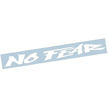 Amazon.com: NO FEAR Red Vinyl Car Sticker/Decal: Automotive