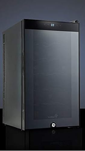 Ivation 18 Bottle Thermoelectric Wine Cooler/Chiller - Door Lock ...