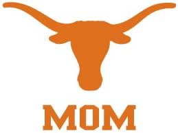 Amazon.com: TEXAS LONGHORNS MOM Clear Vinyl Decal Car Truck UT Sticker ...