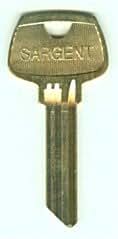 Sargent Key blank, Sargent 6275HB OEM HB 6-pin - Door Lock Replacement ...