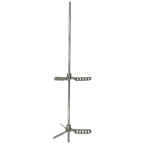 Cosmostar Stainless Steel Mixing Expandable Blade 55 Gallon Paint Mixer ...