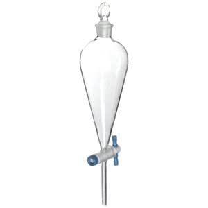SEOH 100 ml Separatory Funnel w/PTFE Stopcock: Science Lab Separatory ...