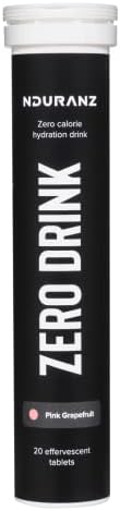 Nduranz Zero Drink, High-Performance Electrolyte Isotonic Drink, Zero Calorie Electrolyte Mix ...