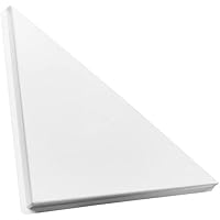 Corner Air Diverter (Triangle) for 2'x2' Ceiling Air Diffuser (2 ...