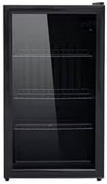 Dansat Glass Door Display Refrigerator 90.0 L D190Sc Black price in ...