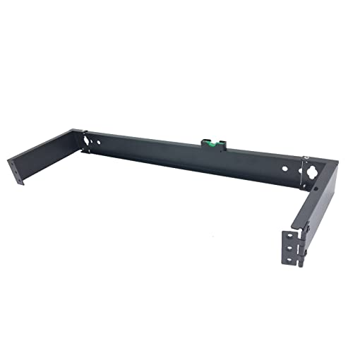 Jingchengmei 1U 19-inch Hinged Wall Mount Patch Panel Bracket- 6-inch ...