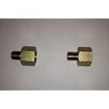 Amazon.com: AGS Company BLF-20C Brass Adapter, Female(3/8-24 Inverted), Male(1/2-20 Inverted), 1 ...