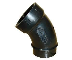 4 Inch ABS 45 Degree Steet Elbow, ABS Construction - Industrial Pipe ...