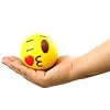 Totem World 24 Colorful Emoji Stress Balls - Squishy, Squeezable Fidget ...