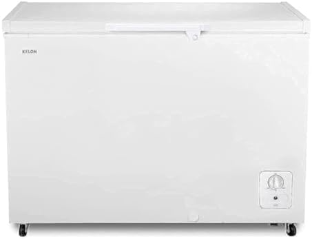 Kelon 330L Liters Chest Freezer, Large Deep Freezer with Storage Basket ...