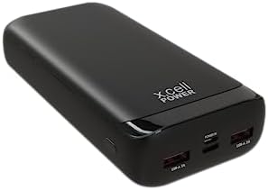 X.cell Power Bank 20000MAH, 20W Output with Fast Charging, 50% Charging ...