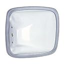 Amazon.com: Velvac 704077 White 6.5" x 10" Side Mount Wide Angle Convex ...