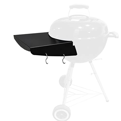 GRISUN Grill Table Shelf for Weber Kettle Grills 18 inches, Charcoal ...
