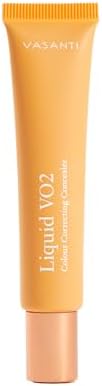 VASANTI Liquid VO2 Undereye Color Corrector and Concealer - Medium to ...