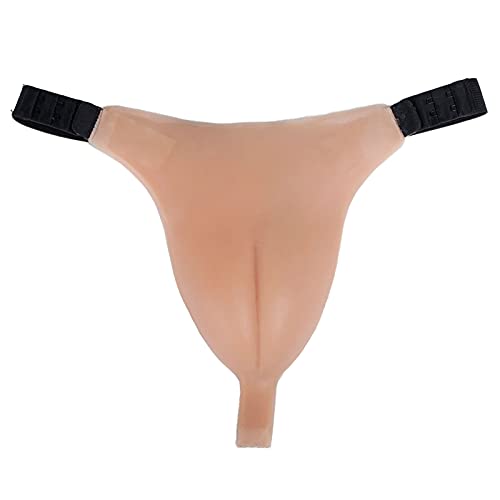 WQCZ Silicone Panties Sexy Fake Camel Toe Bulge Thong Underwears Mens Hiding Gaff Briefs for ...