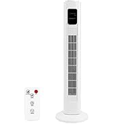 Amazon.com: Antarctic Star Tower Fan Portable Electric Oscillating Fan ...
