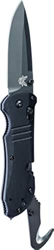 Benchmade - Tactical Triage 917BK Knife with Glass Breaker and Rescue ...