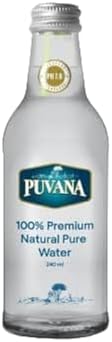 Puvana water glass bottle 240 ml -set of 24 price in Egypt | Amazon ...