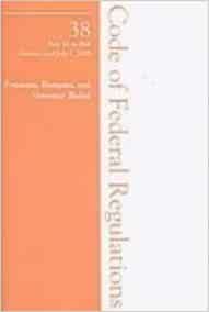 2008 38 CFR 18-END (Dept of Veterans Affairs) (2008 Title 38: Pensions ...