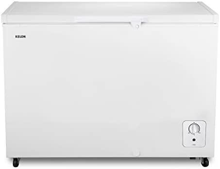 Kelon 330L Liters Chest Freezer, Large Deep Freezer with Storage Basket ...
