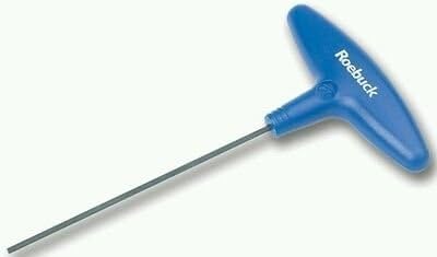 Roebuck T-Handle Hex Key - 4mm - New - Professional Allen Key - Long ...