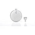 Amazon.com | Keith Titanium Ti9302 Round Flask with Funnel - 5.0 fl oz ...
