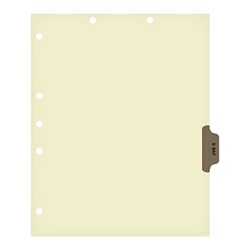 Individual Chart Divider Sheets Used to Build Chart Divider Sets for ...