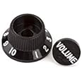 Amazon.com: Fender Stratocaster S-1 Switch Knob/Cap Assembly - Black ...