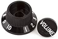 Amazon.com: Fender Stratocaster S-1 Switch Knob/Cap Assembly - Black ...