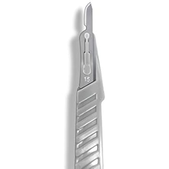 Scalpel, Disposable #15 Blade: Science Lab Scalpels: Amazon.com ...