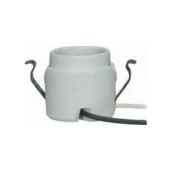 Satco 81691 - Porcelain Medium Screw (E26) Base Snap-In Socket (80-1691 ...