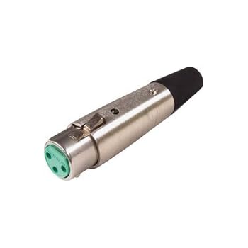 Amazon.com: Switchcraft A3M 3-Pin XLR Male, Cable Mount, Nickel Finish ...