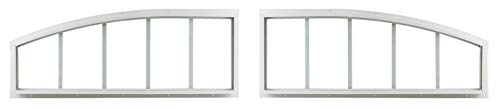 Arched Shed Transom Windows for Shed Doors 29″ Set of 2 Windows – Stout ...