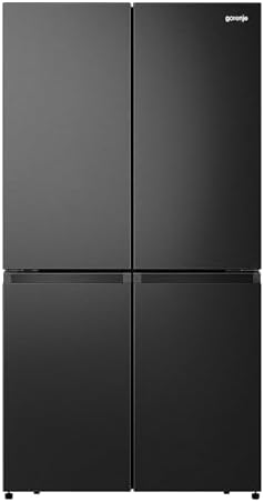 Gorenje Freestanding 4 Doors Refrigerator , 611 Liters, Black,Nrm9181Sb ...