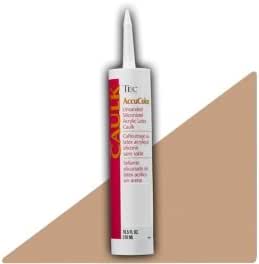 TEC Accucolor Siliconized Unsanded Acrylic Caulk 985 Sand - Tile Grout ...