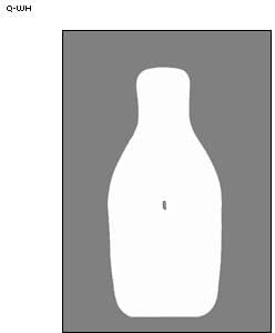 Amazon.com : STANDARD FBI-Q TARGET ON BRIGHT WHITE PAPER 100 PACK ...