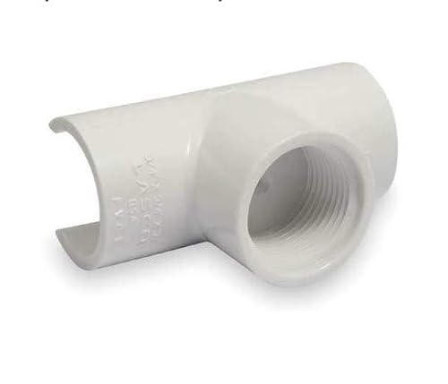 3/4 inch Snap On PVC Saddle Tee – 3/4 inch FNPT Snap-on saddle pipe ...