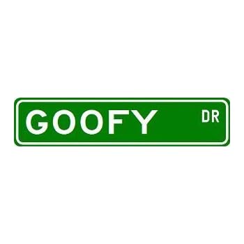 Amazon.com: GOOFY Street Sign ~ Custom Street Sign - Aluminum: Home ...