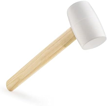Gunpla Rubber Mallet - 8 oz Anti-Slip Wooden Handle Soft Double Face ...