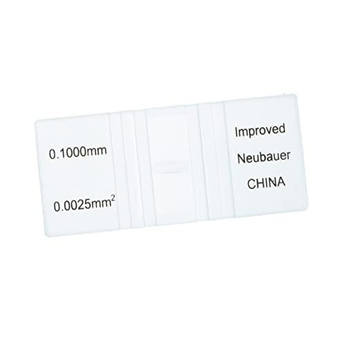 PLAFOPE Glases 1 PC Hemocytometer Glassine Slides for Microscope ...