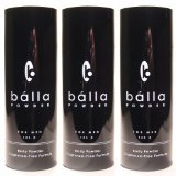 Balla Powder Talc for Men, Fragrance Free (3 Pack) - 3.53 Ounces ...