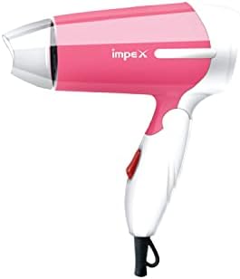 Impex HD 1K2 600W Fast Drying and Styling Compact Design Hair Dryer ...