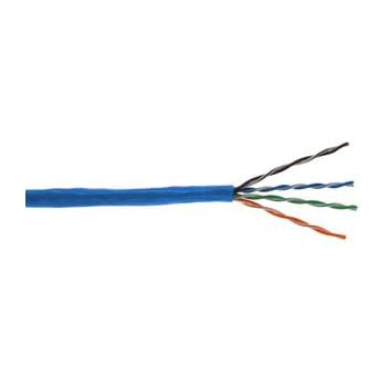 CAT5E 350 MHz 24 AWG SOLID 4PR UTP, TIA/EIA 568-C.2, CMR ETL, PVC JKT ...