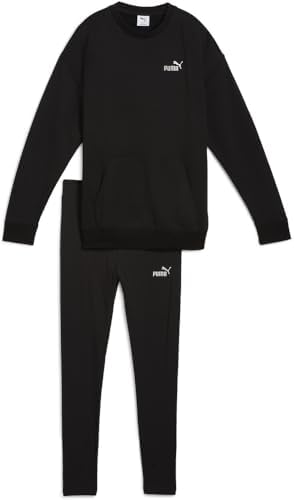 PUMA Women's Relaxed Sweat Suit TR Knitted Suits, PUMA Black price in ...