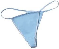 Amazon.com: Bella Ladies' Solid-color Thong Bikini Underwear (medium ...