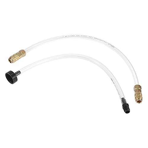 X AUTOHAUX Oil Filler Hose Bridge Tube Kit for Seastar Hydraulic ...