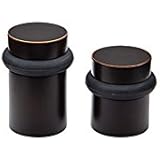 Amazon.com: Emtek 2257 1-1/2" Cylindrical Floor Bumper from the Door ...
