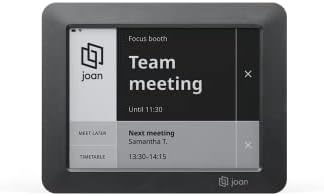 Joan 6 Black: Wireless E Ink Touch 6-Inch Display Meeting Scheduler ...